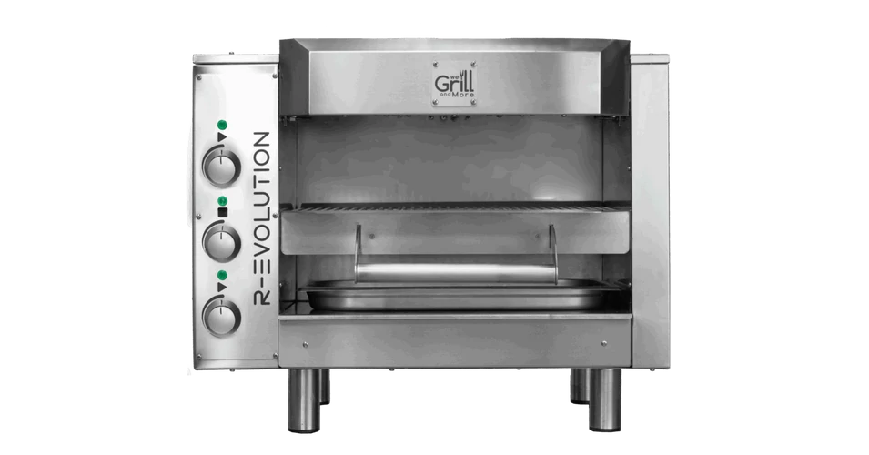 We Grill R-Evolution E3 elektromos steaksütő és broiler