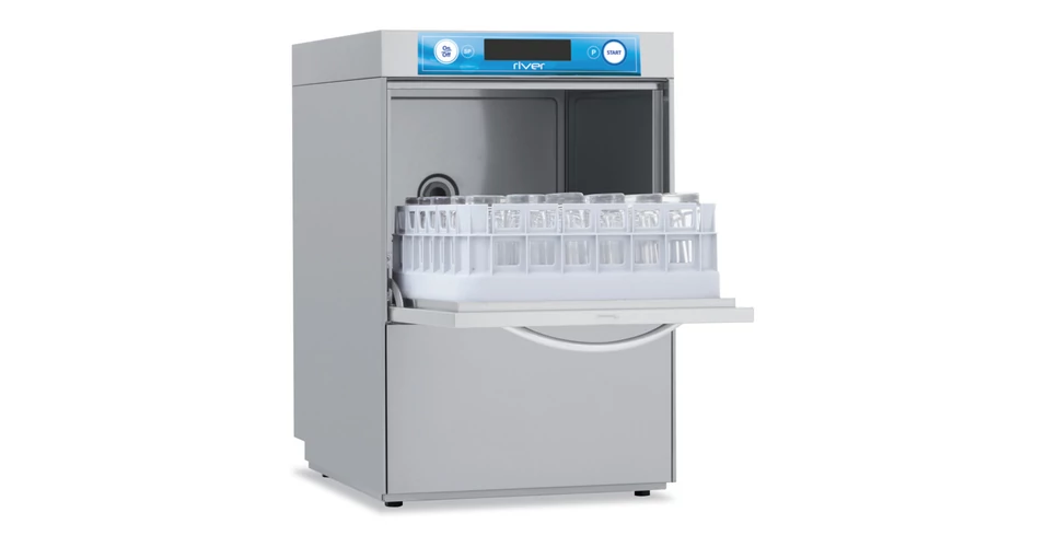 RIVER 43CDE Elettrobar pohármosogató gép (Kosárméret: 40x40 cm)