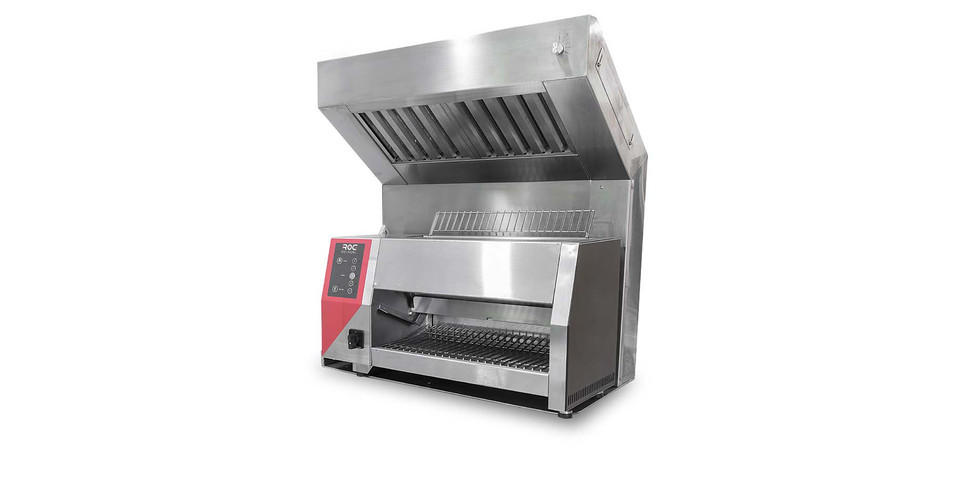 ROG+E Roll 'n' Grill grillező rendszer elszívóernyővel